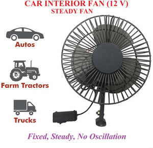 Motopex 12 Volt 6" Fan for Car, Truck,Auto, Caravan, Buses X-1413 Car ...