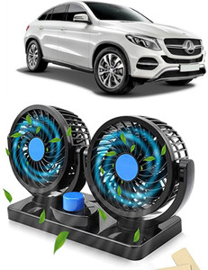 Gadzooks Car Fan 12V 360 Head 2 Speed Quiet Strong for All Auto ...