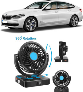 Enfield Works Car Fan With USB Charging 360 Degree Rotatable Fan-044 ...