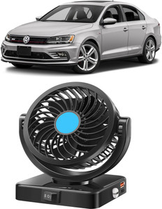 Bluedrum Car Fan With USB Charging 360 Degree Rotatable Fan-B-604 Car ...