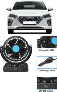 Enfield Works Cooling Car Fan 360 Degree Rotatable For vehicle-Y_187 ...