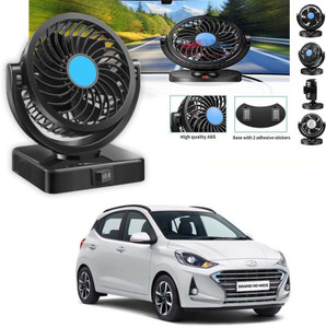 Auto Lovers ™ Car Fan Electric 2 Speed Dual Head Fans 360 Degree for ...