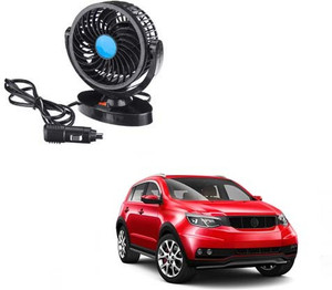 Motopex 12V DC Electric Car Single Head Fan for Dashboard MT012 Car ...