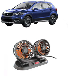 Furious3D Car Cooling Fan 12V With 360 Degree Rotation 2 Speed Fans F ...