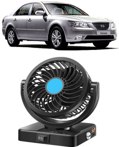 Bluedrum Car Fan With USB Charging 360 Degree Rotatable Fan-B-200 Car ...