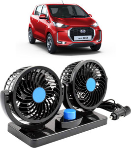 Amulite Car Fan 12V 360 Head 2 Speed Quiet Strong for All Auto Vehicles ...