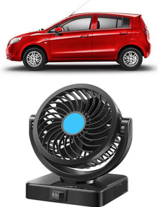 Amulite Cooling Car Fan 360 Degree Rotatable For vehicle-El_ 089 Car ...