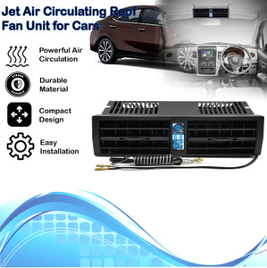 JSCoritan Jet Air Car A/C Air Circulating Roof Fan Unit Black For ...
