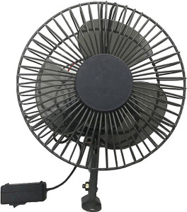 YUNEIK 12 Volt 6" Fan for Car, Jeep,Truck,Auto, Caravan, Boat, Buses ...