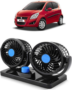 Ascension Car Fan 12V 360 Head 2 Speed Quiet Strong for All Auto ...