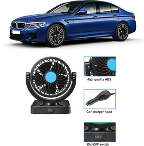 Enfield Works Cooling Car Fan 360 Degree Rotatable For vehicle-Y_061 ...