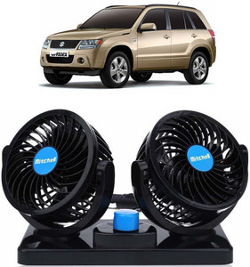 AutoTiger Car Fan 12V 360 Head 2 Speed Quiet Strong for All Auto ...
