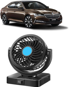 Amulite Cooling Car Fan 360 Degree Rotatable For vehicle-El_ 492 Car ...