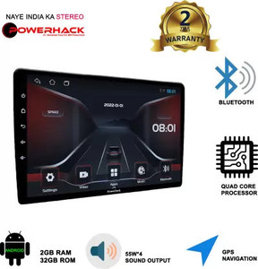 Powerhack 9 Inch Android Stereo Touch Screen Quad Core Processor 1080P ...