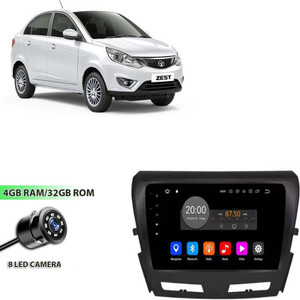 Racemark 9 Inch Car Android for Tata Zest with Frame Car Stereo 4GB ...