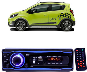 YUNEIK Blue Stereo-999 BLUETOOTH/USB/SD/AUX/FM/MP3 (BLUE & Black)Y-082 ...