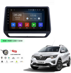 Racemark 9 Inch Car Android Screen for Renault Triber with Frame Car ...