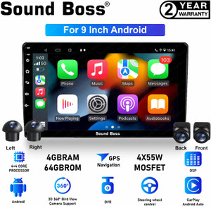 Sound Boss Androidify 3rd Gen 9" Android With DVR/DSP&360 Bird View ...