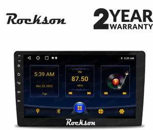 Rockson 9'' Andro+D Q-LED BASS BOOSTER With Android Auto & Apple Car ...