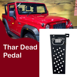 Bubu Dead Pedal for Thar | Easy Installation | Automatic Thar| Drill ...