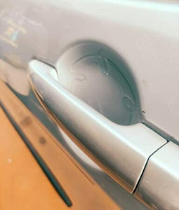 CarBunk Invisible Clear Handle Cup Scratch Guard Sticker Car Pet Door ...