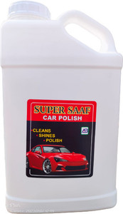SUPER SAAF Liquid Car Polish for Dashboard, Tyres, Bumper, Leather ...