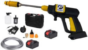 FLOJOY 48V Cordless Rechargeable Portable Pressure Washer with Case ...