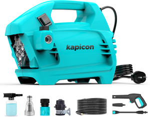 kapicon KP-50 2600 Watt, 240 Bar, 12 L/M Flow Rate High Pressure Washer ...