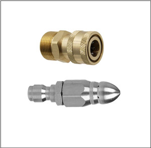 VIPARTH Quick Connector Rotary Gutter Cleaning Nozzle Attachment For ...