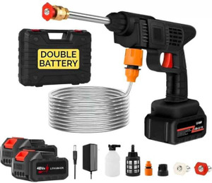 Scurra Wireless Pressure Washer Gun 48V 12000mah High Pressure Water ...