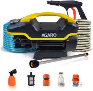 AGARO Galaxy High Pressure Washer, 130 Bars, 7L/Min Flow Rate, 8 Meters ...