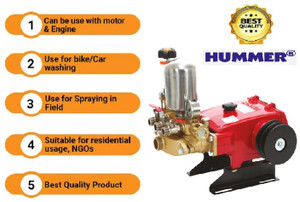 Hummer Water Pump For Cleaning And Washing With 800-1000 RPM Pressure ...