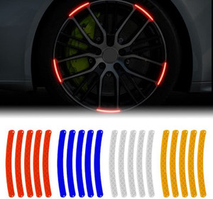 GMA Yellow Reflective Wheel Rim Sticker Car Reflector Light Price in ...