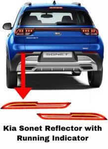 goshop Rear Bumper LED DRL Reflector Running Matrix Indicator for KIA ...