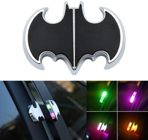 LAVITRA 4 Pcs Universal Waterproof Batman Design LED Wireless Car Door ...
