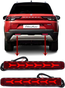 EliteAuto Rear Bumper Led Reflector/DRL For Suzuki BREZZA 22 with ...