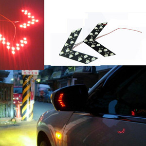 WorldForU Red LED Arrow Turn Signal Side Mirror LED Turn Signal Rear ...