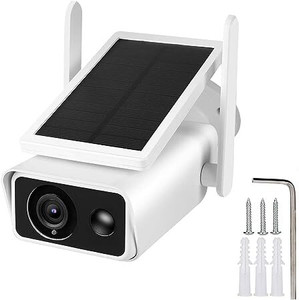 Rhobos HD WiFi Dash Cam with Solar Panel Survellance Outdoor Camera ...