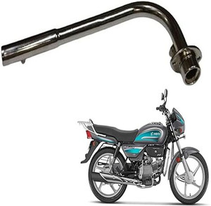 Zombieeast Bend Pipe Free Flow Chrome (Sensor) Silencer Bend Pipe for ...