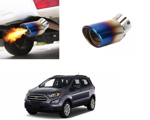Atoray Car Exhaust -Silencer Muffler Tip Rainbow Color for Ford ...