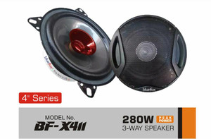 BLUE FOX 4 Inch 210W Dual Cone Speakers BFX-411 Model Coaxial Car ...