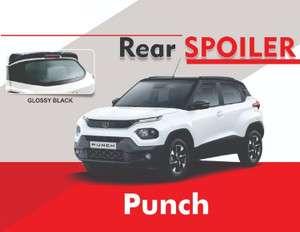 MOTORMART Rear Car Spoiler for Tata Punch for Year 2021-2023 Models in ...