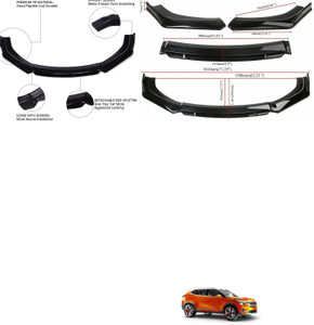 XZRTZ Car Front Bumper Spoiler Splitter Body Kit Side Skirt Front ...