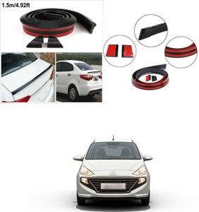 PROEDITION Rear Strip Splitter Spoiler Side Skirt Rubber Carbon Fiber ...