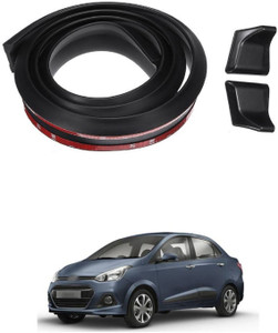 PROEDITION Rear Strip Splitter Spoiler Side Skirt Rubber Carbon ...
