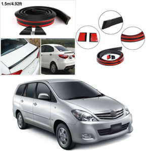 PROEDITION Rear Strip Splitter Spoiler Side Skirt Rubber Carbon Fiber ...