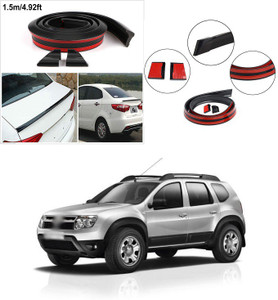 PROEDITION Rear Strip Splitter Spoiler Side Skirt Rubber Carbon Fiber ...