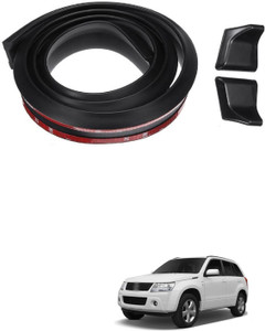 PROEDITION Rear Strip Splitter Spoiler Side Skirt Rubber Carbon ...