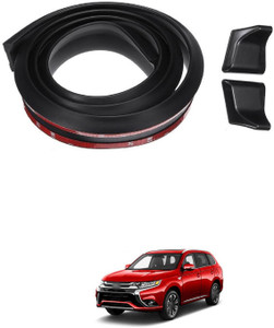 PROEDITION Rear Strip Splitter Spoiler Side Skirt Rubber Carbon ...