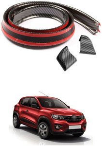 PROEDITION Rear Strip Splitter Spoiler Side Skirt Rubber Carbon ...